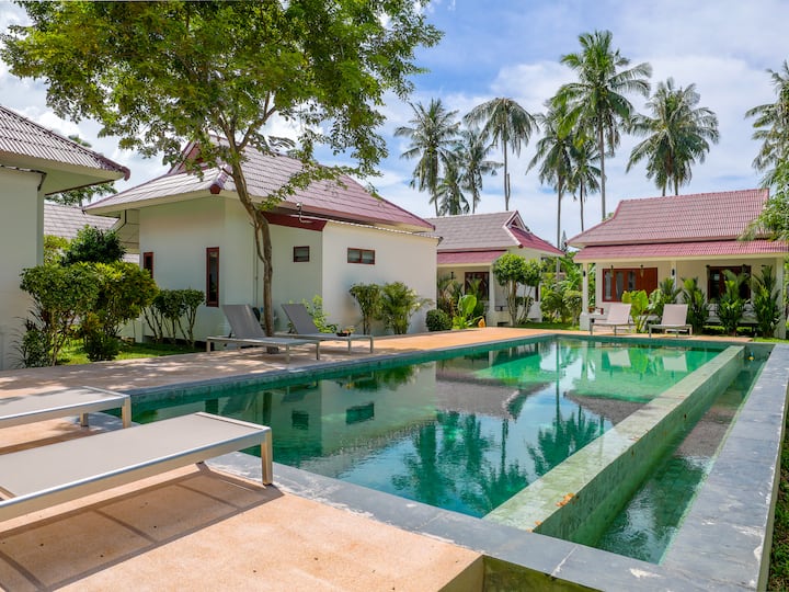 Tropical 1br Bungalow Shared Pool In Mae Nam - Koh Samui