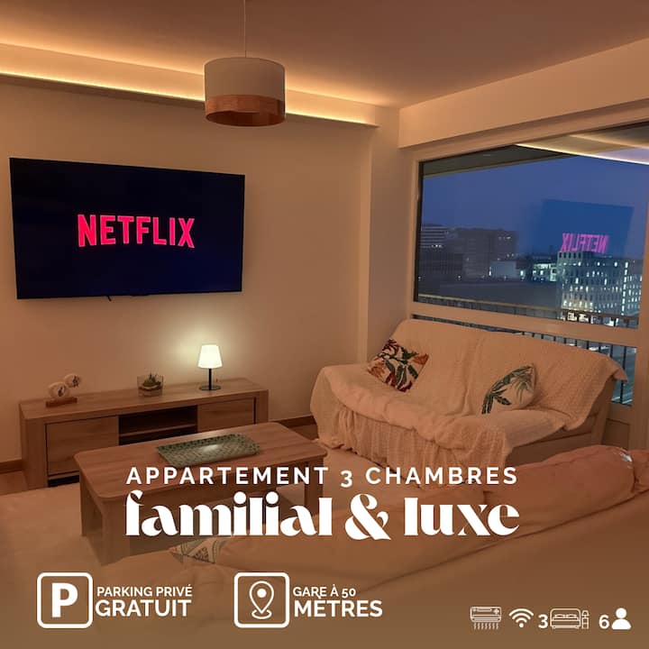 (Nouveau) Appartement Luxe Ultra-centre + Parking - Nancy