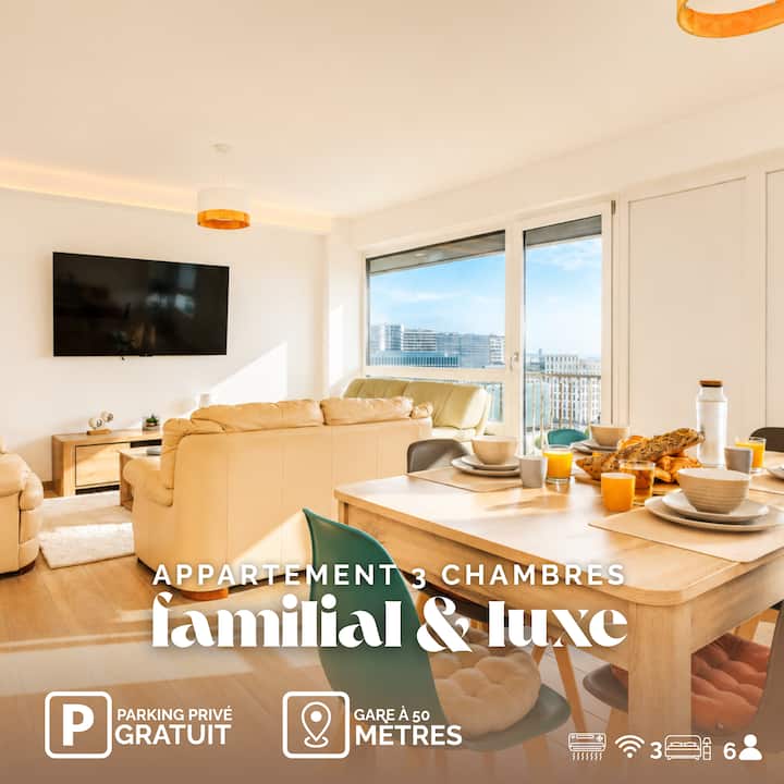 (Coup De Cœur) Appartement Luxe Terrasse & Parking - Nancy