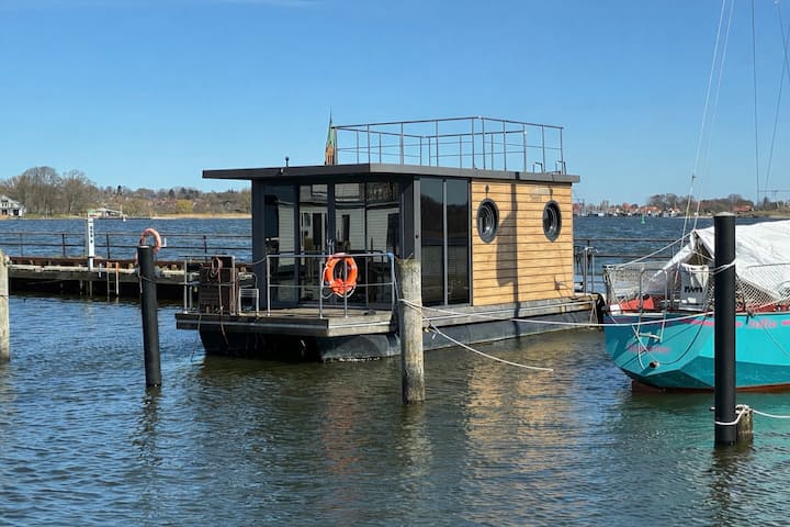 Hausboot Fjord Lyckholm Mit Dachterrasse - Schleswig