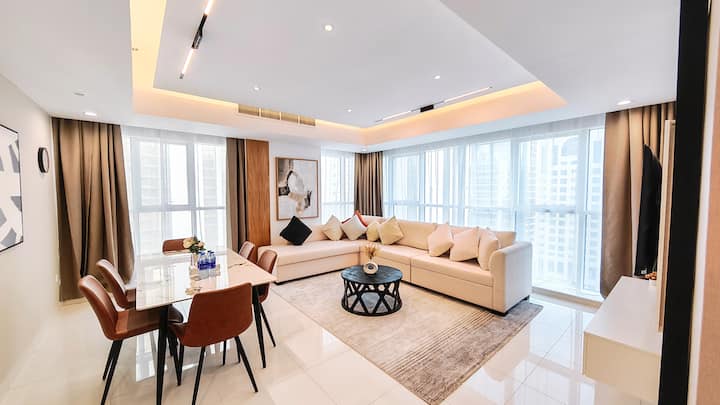 Modern Apartment Abu Dhabi, 2bd, Beach View - Abu Dhabi