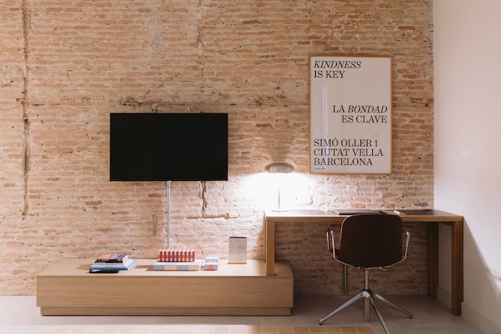 Bright & Modern Private Room In Outsite Barcelona - Barcelona