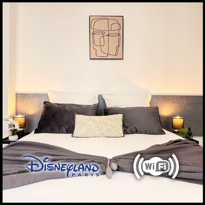 Studio Sena - Disney - Centre Ville Meaux - Paris - Meaux