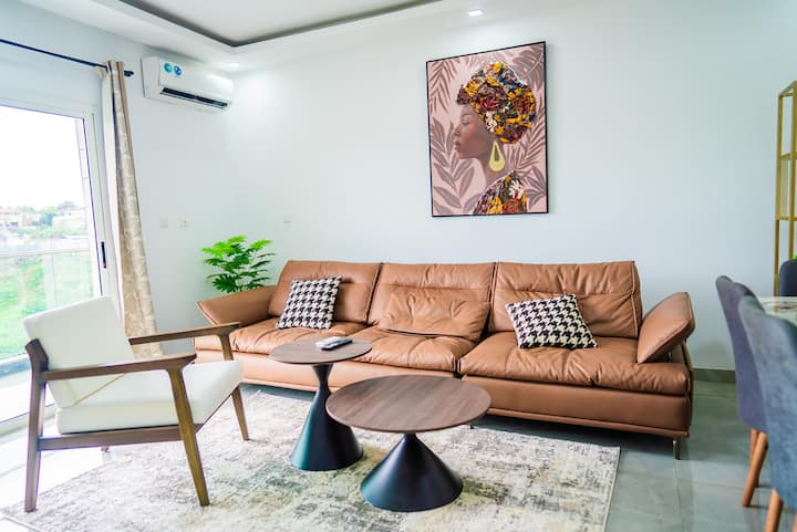 Abidjan Est Doux - 2 Chambres - Piscine - Wifi - Côte d'Ivoire