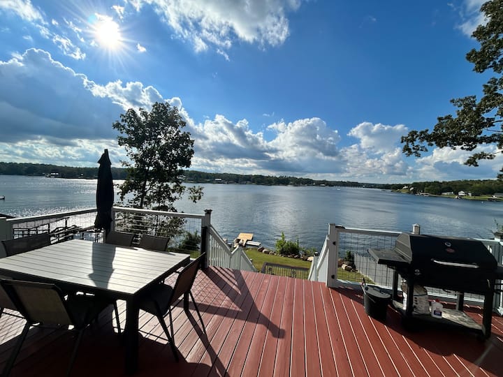 Sunset Haven/lakefront/private Dock/fire Pit /Pets - Lake Greenwood, SC
