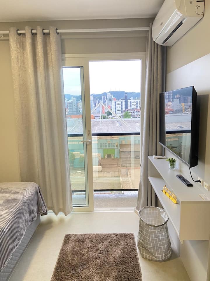 Loft Moderno á 5min Vila Germânica, Vista Linda. - Blumenau