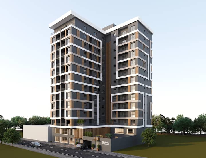 A Modern House With A View -