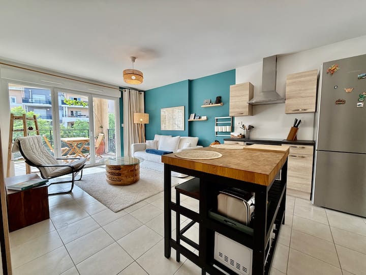 Moderne | Terrasse | Vidéoprojecteur - Toulon