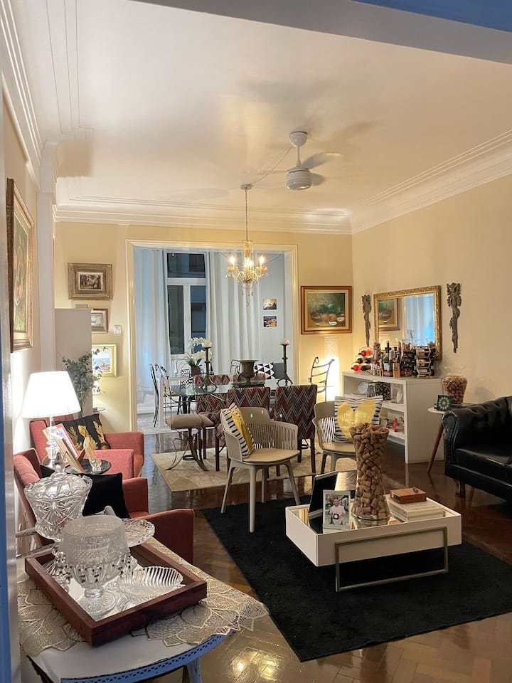 Alugo Apart. Clássico Meia Quadra Do Mar. - Ipanema