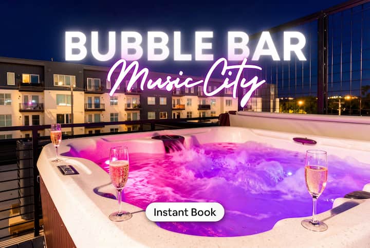Retraite Luxe 4 Chambres Avec Jacuzzi Et Terrasse - Nashville, TN