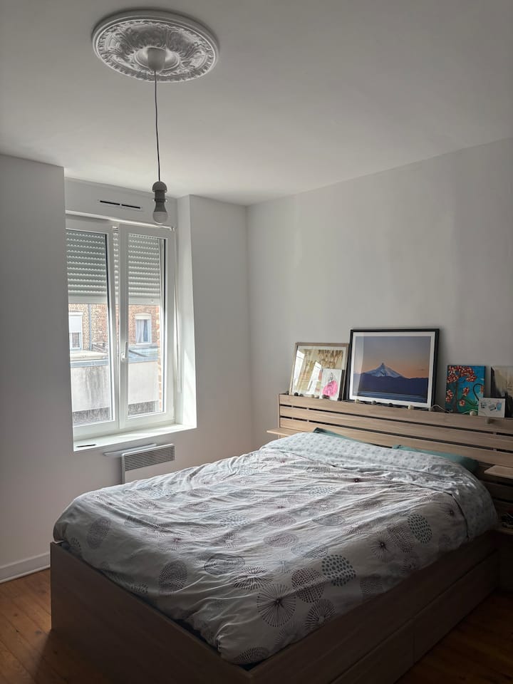 Chambre Spacieuse Dans Une Maison De Ville - Armentières