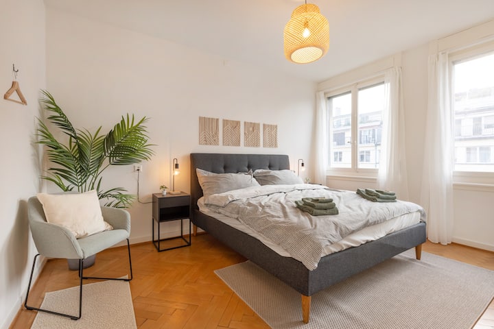 Appartement Spacieux Vue Ville – Bienne Centre - 