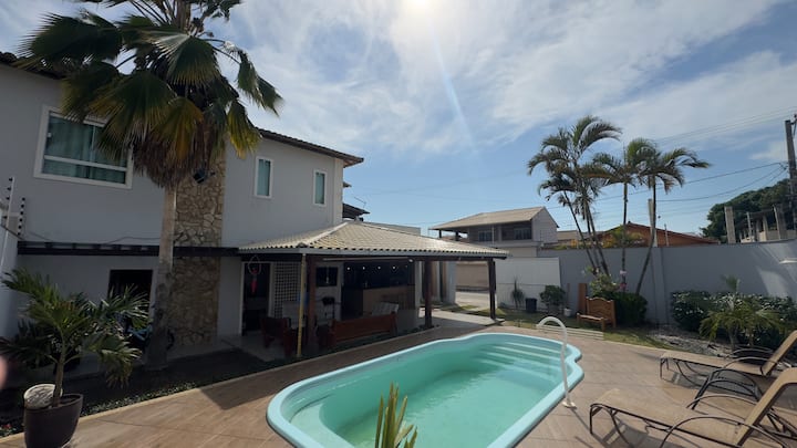 Casa C/ Piscina E Mega áRea De Lazer A 900m/praia - Itaoca