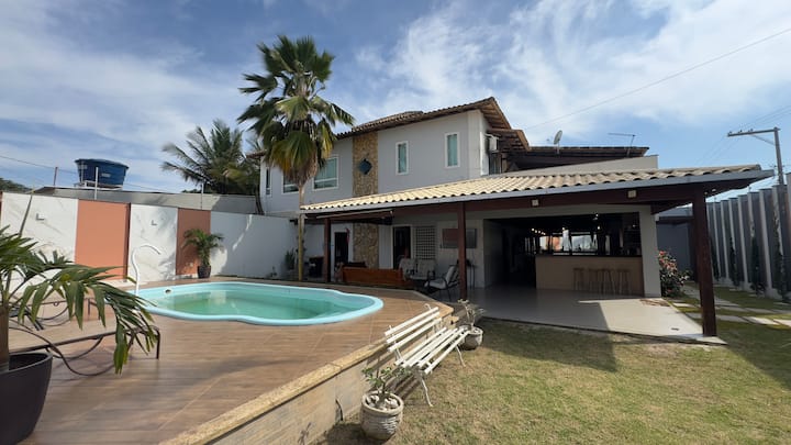 Casa C/ Piscina E Mega áRea De Lazer A 900m/praia - Itaoca