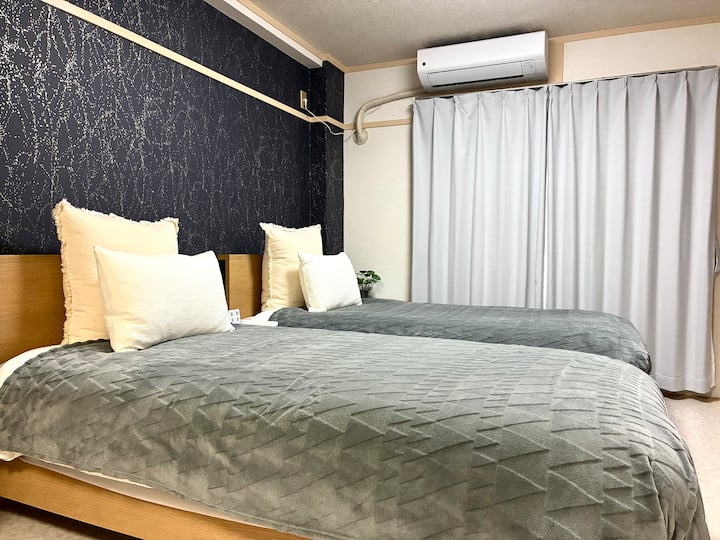 5-min From Tsuruhashi Station/osaka Hub: 3 Guests - Osaka