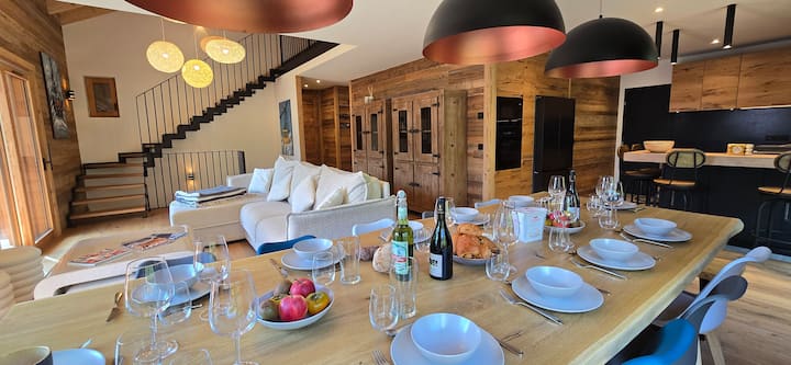 Magnifique Chalet Neuf, Familial, Ski, Mont-blanc - Passy