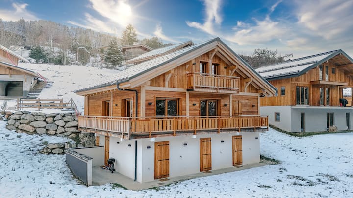 Magnifique Chalet Neuf, Familial, Ski, Mont-blanc - Saint-Gervais-les-Bains