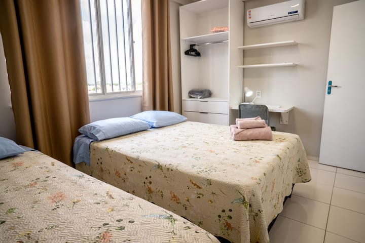 Conforto No Centro: Círio A Pé + Wi-fi 500mb + Ar - Belém