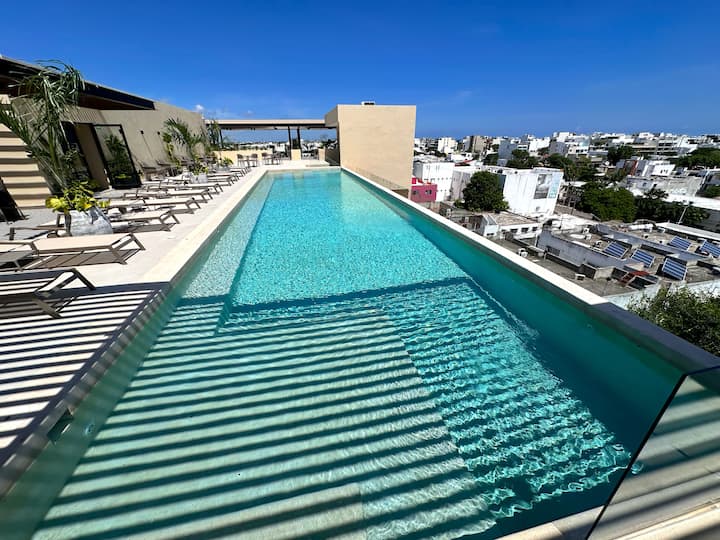 Moderno Estudio Céntrico En Playa Del Carmen - Riviera Maya