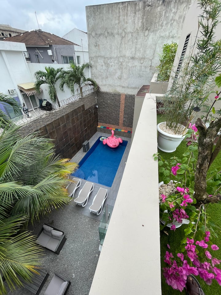 Villa Riviera 4 – Piscine, Rooftop & Jacuzzi - Abidjan