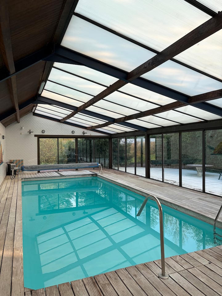 Studio Avec Jardin, Jacuzzi Et Piscine Chauffée - Aisne