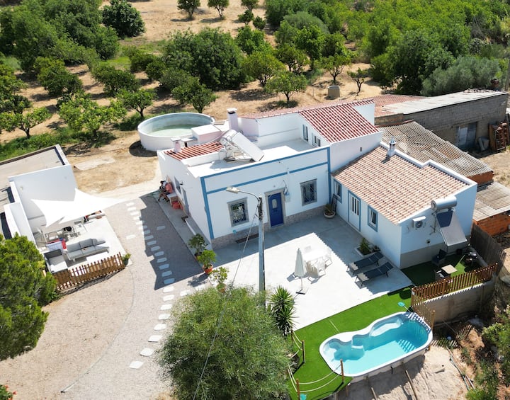 Ferme De Caractère à La Campagne, Orangeraie 2,5ha - Faro
