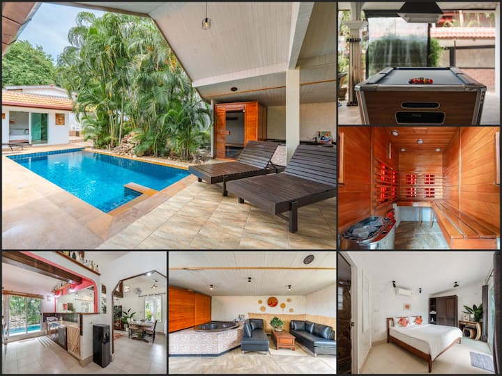 4 Bed Nai Harn Oasis Pool, Sauna, Ice Bath/jacuzzi - Thaïlande