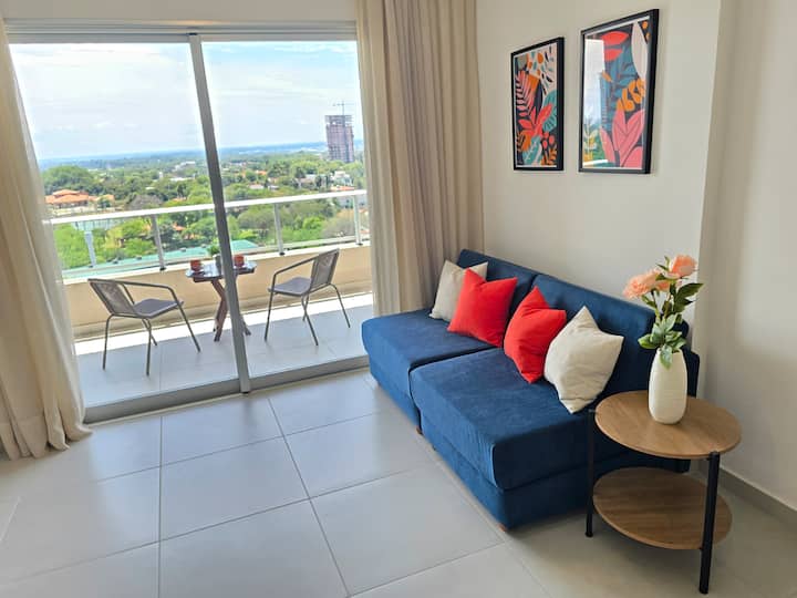 Dpto. Nuevo Con Hermosa Vista A Asunción - Paraguay