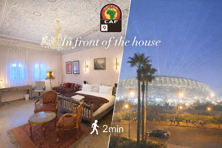 L’héritage Rosé / 2 Min Stade De Foot - Rabat