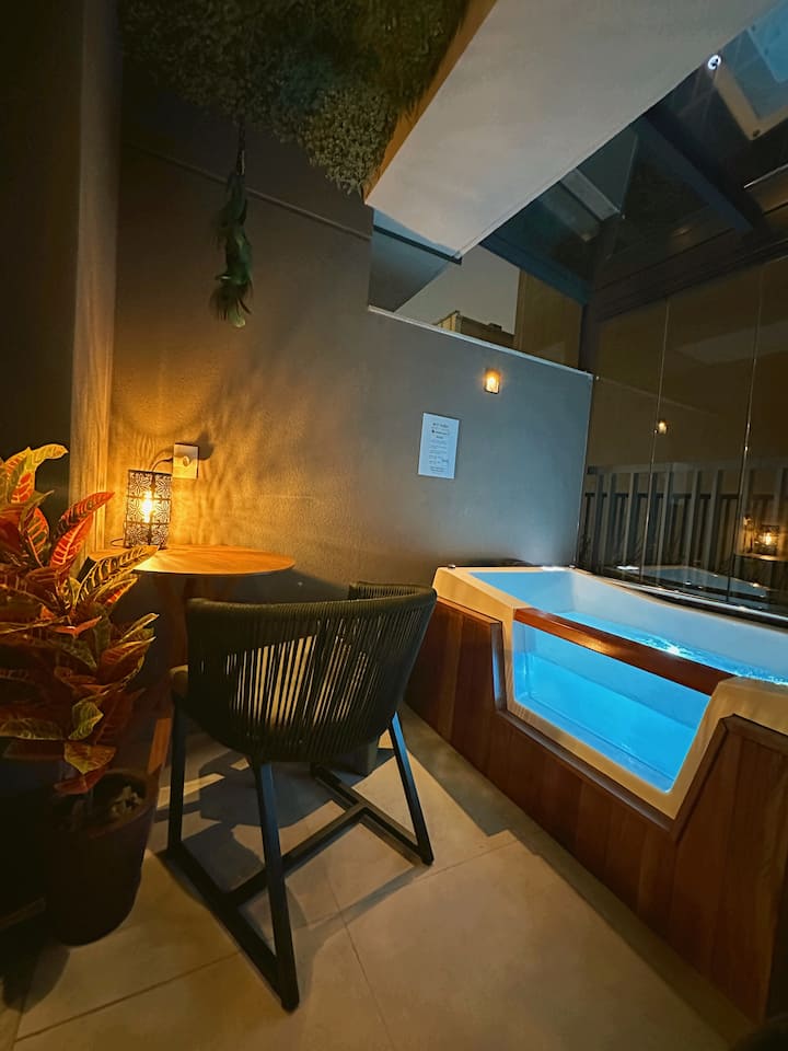 Garden Bali C/ Hidro Privativa | Descanso & Estilo - Liberdade