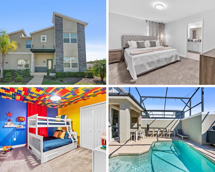 Amazing Themed 05 Bedrooms At Storey Lake - Kissimmee, FL