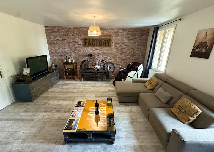 « The Factory » Maison De Charme 8 Couchages - Burdeos