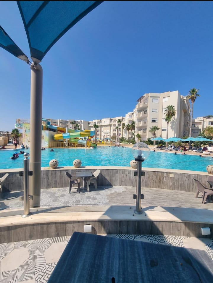 Charmant T1 Au Palm Lake Resort, Monastir. - Monastir