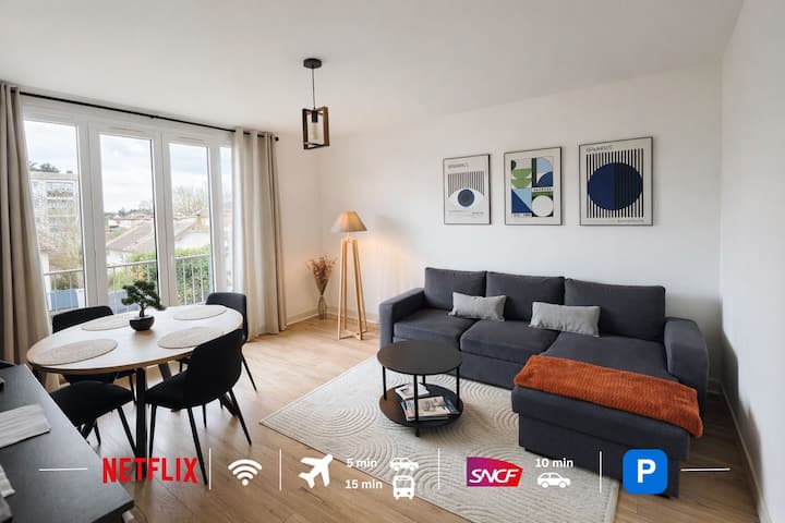 Charmant Appartement T2 à Beauvais,proche Aéroport - Beauvais