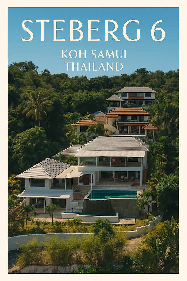 Villa Steberg 6 - With Sea View & Infinity Pool - Ko Samui