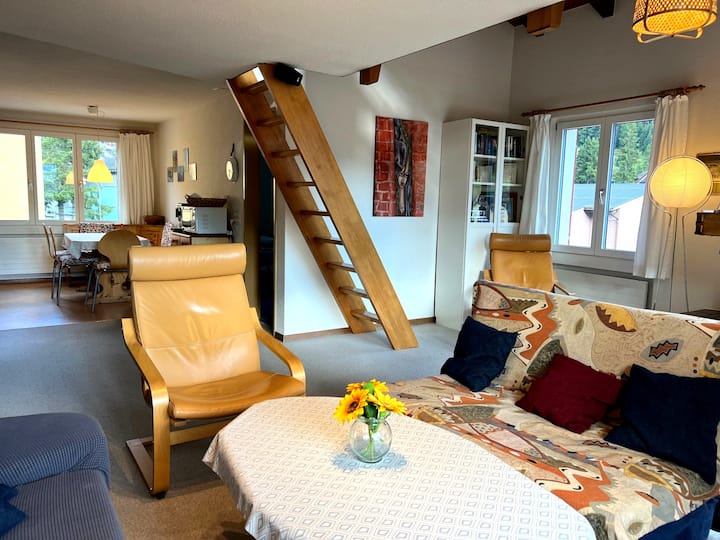 Andermatt Alpine Loft With Balcony & Parking - Andermatt