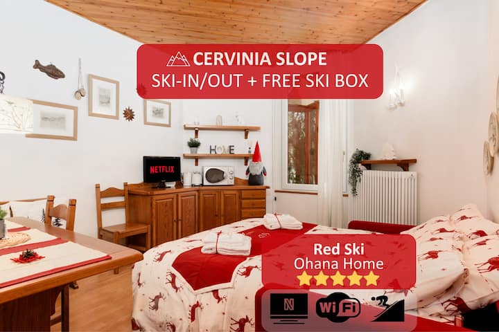 [Cervinia Slope] Ski-in/out + Free Ski Box - Zermatt