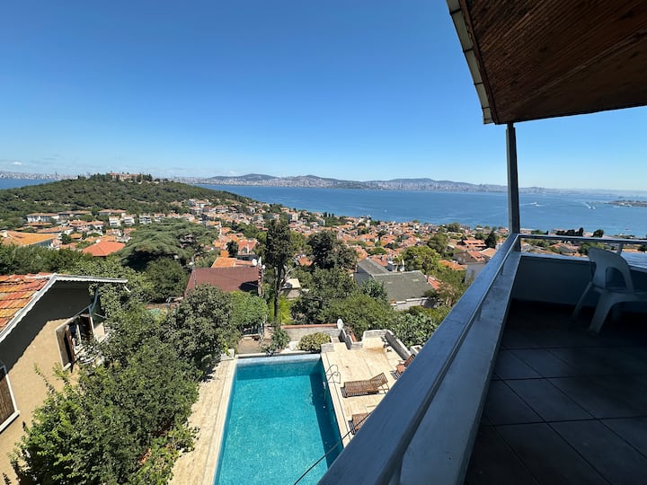 Breathtaking View Private Room Heybeliada - Büyükada