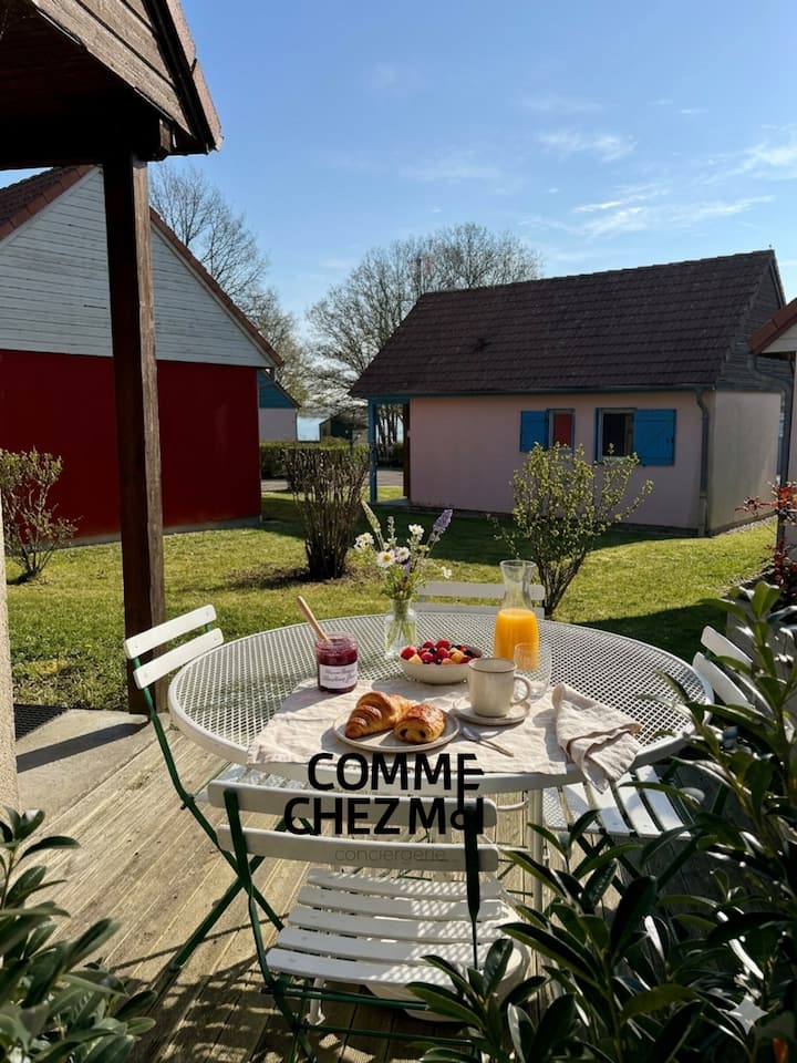 Maison Charmante Aux Lits Du Lac - 2 à 4 Personnes - Lac du Der-Chantecoq