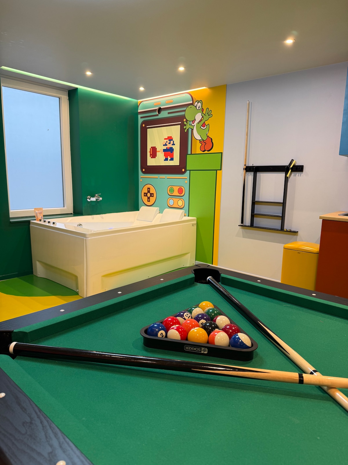 Le Coin Rétro Gaming・Jeux d'arcade・Jaccuzi・Sauna - Airbnb