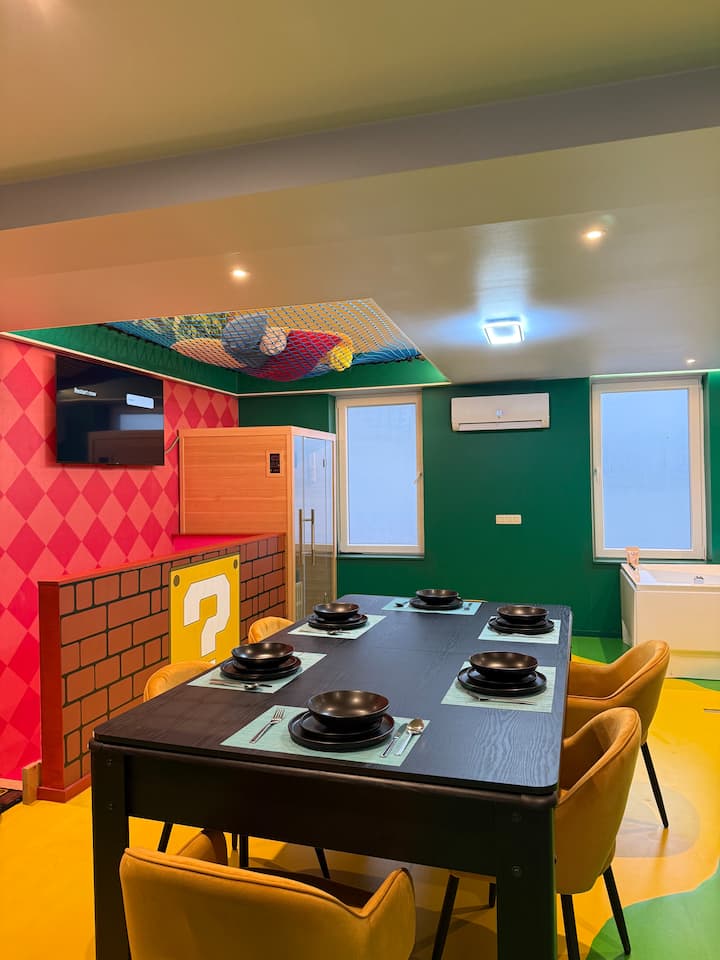 Le Coin Rétro Gaming・jeux D'arcade・jaccuzi・sauna - Charleroi