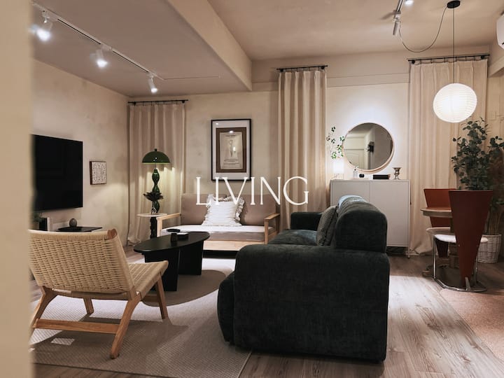 法式鄉村寂靜宅/信義區/台北101/象山/三房兩衛/1樓免爬樓梯/饒河夜市/西門町/市政府/台北巨蛋 - Taipei