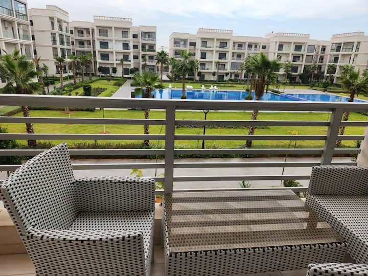 T3 Moderne à Bouznika Avec Piscine Et Parking - Rabat