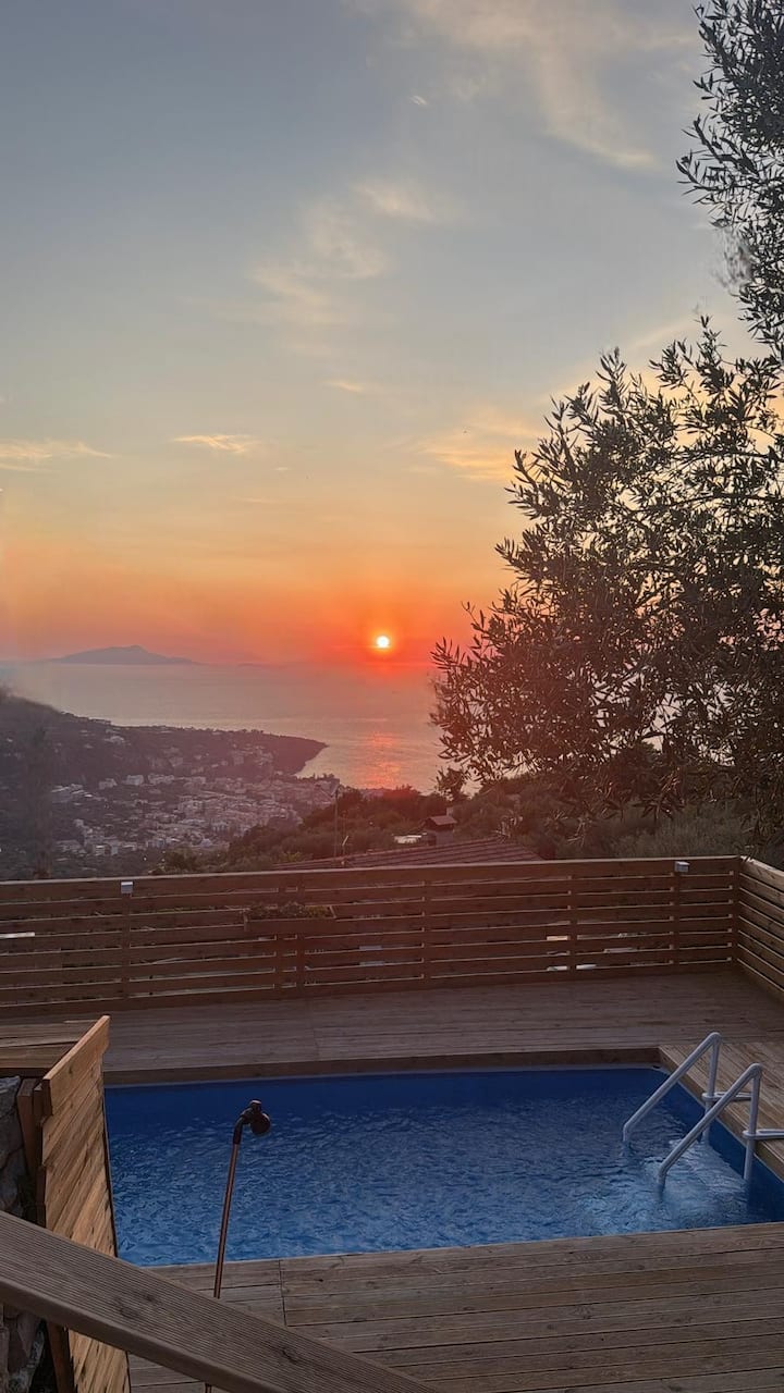 Villa Syreon Seaview Terrace Pool & Spa - Sorrento