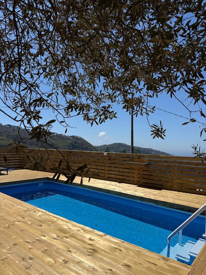 Villa Syreon Seaview Terrace Pool & Spa - Vico Equense