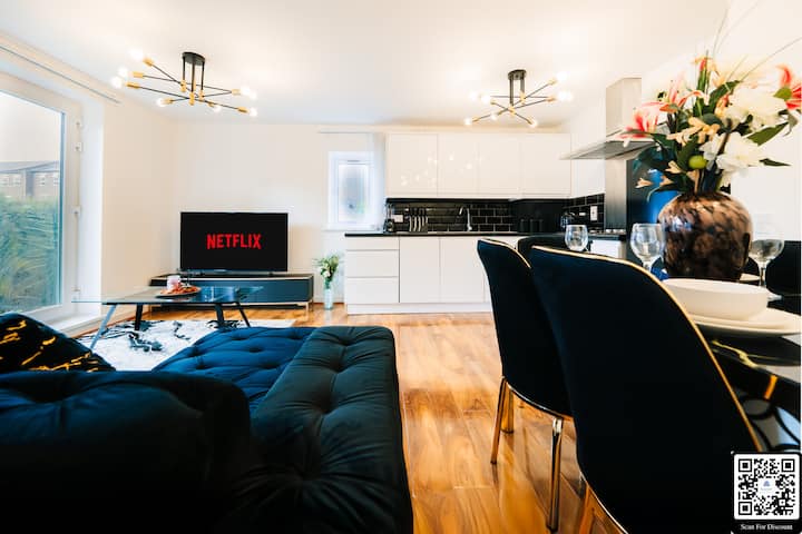 -15% Lux Woolwich Flat | 2 Stops To Canary Wharf - Abbey Wood - London