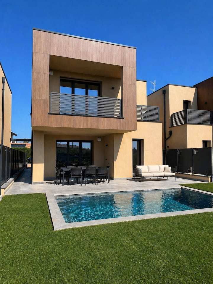 Palm Villas - Villa Cycas: Villa With Private Pool - Lake Garda