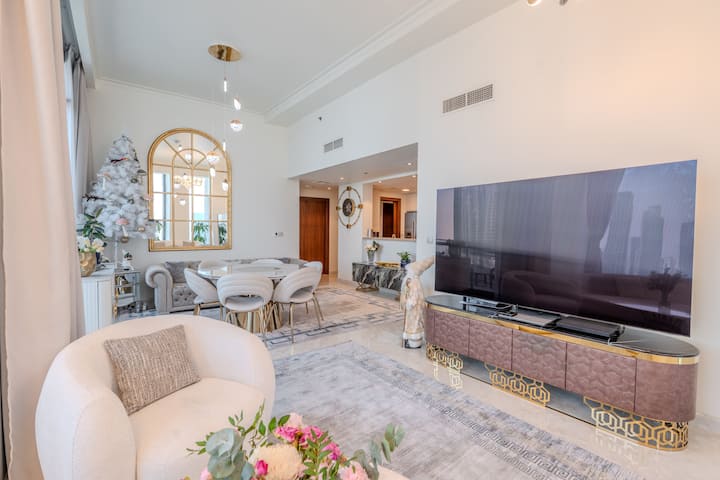 Luxury Full Burj Khalifa View | 2br Burj Vista - Dubai