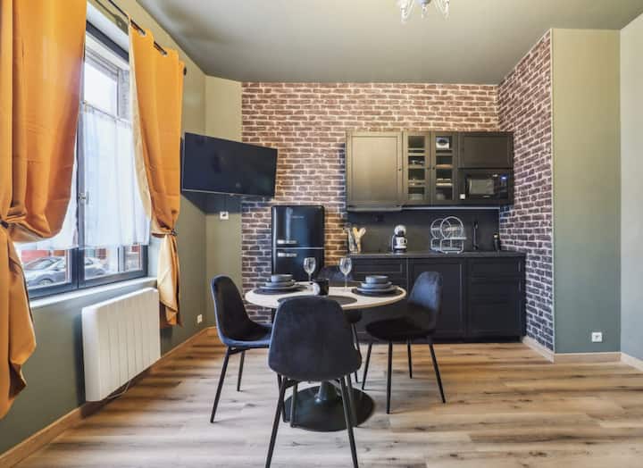 *Jules Verne Inspiration* 2 Pièces Wifi Netflix - Amiens