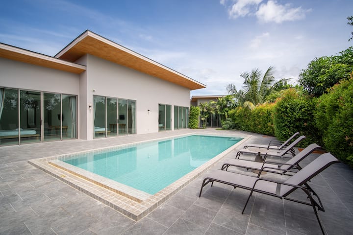 A8# 5-bedroompool Villa |Large Tropical Community - Kata Beach